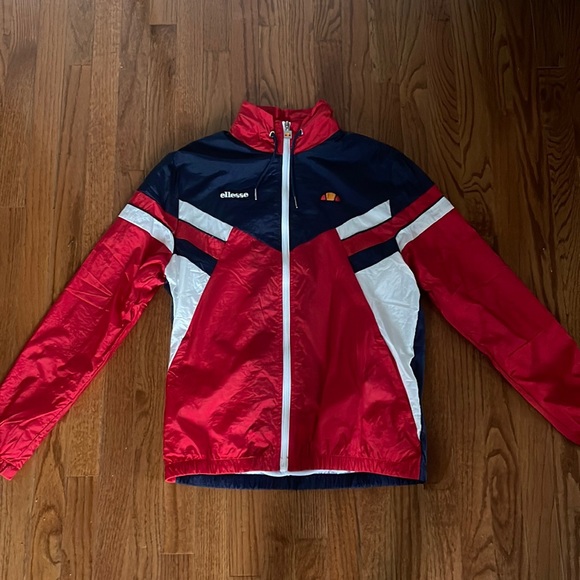 Ellesse | Jackets & Coats | Ellesse Red White And Blue Wind Breaker ...